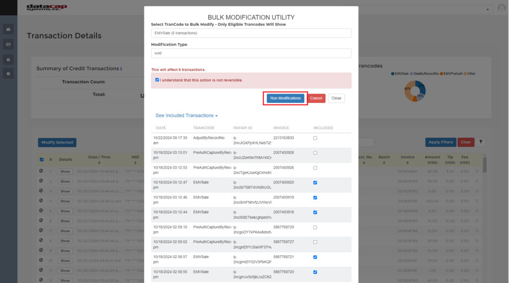 Reporting Dashboard Overview - Datacap
