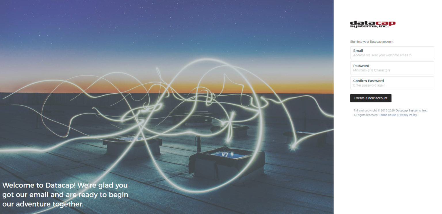 Reporting Dashboard Overview - Datacap