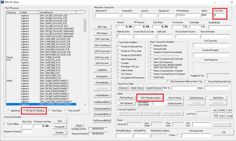 EMVUSClient - Datacap