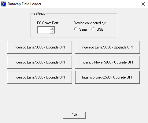 Datacap Loader for Ingenico UPP Stability Issues - Datacap Systems, Inc.