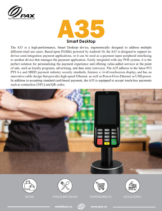 PAX A35 - Datacap Systems, Inc.