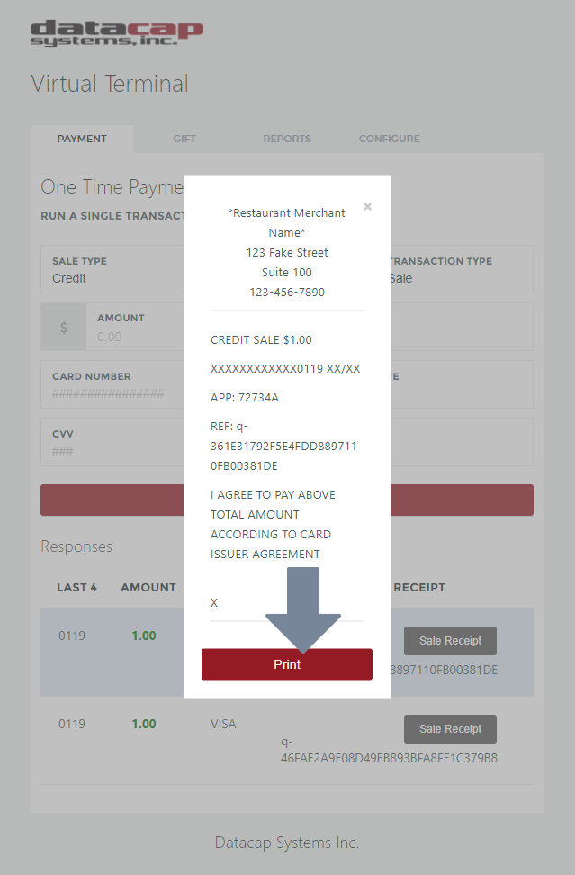 How to setup Datacap's Virtual Terminal - Datacap Systems, Inc.