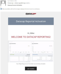 Reporting Dashboard Overview - Datacap