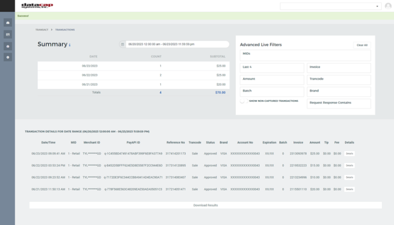 How to setup Datacap's Virtual Terminal - Datacap Systems, Inc.