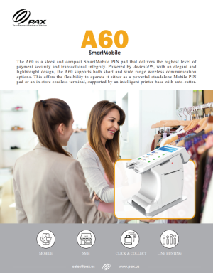 PAX A60 - Datacap Systems, Inc.