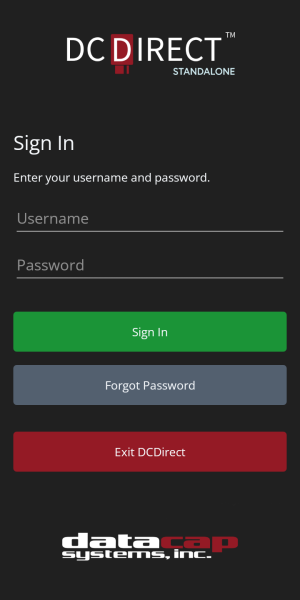 DC Direct PAX Standalone Quick Reference Guide - Datacap Systems, Inc.